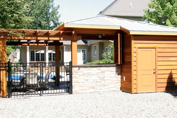 Project of the Month: A Poolside Outdoor Living Space